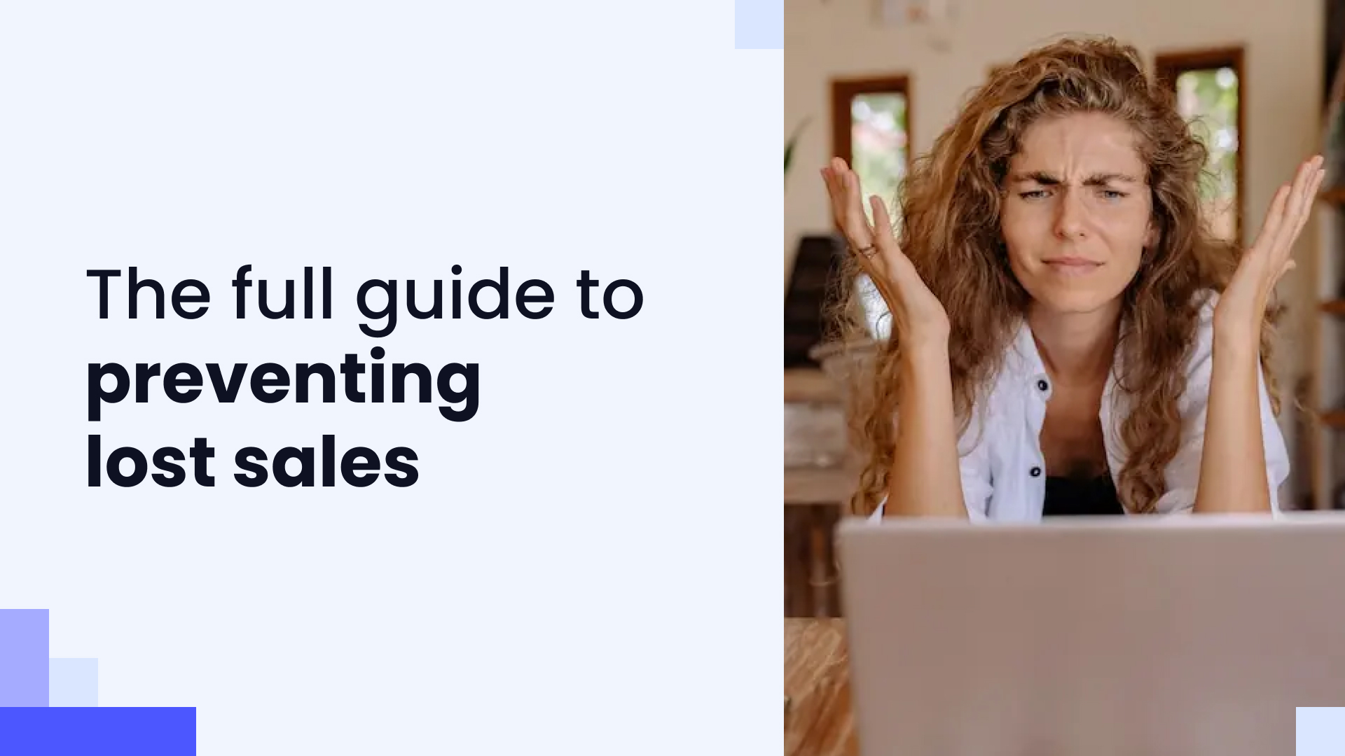 How to understand and prevent lost sales - 8fig