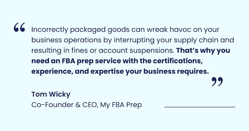 7 Things to Look For in an FBA Prep Partner - 8fig