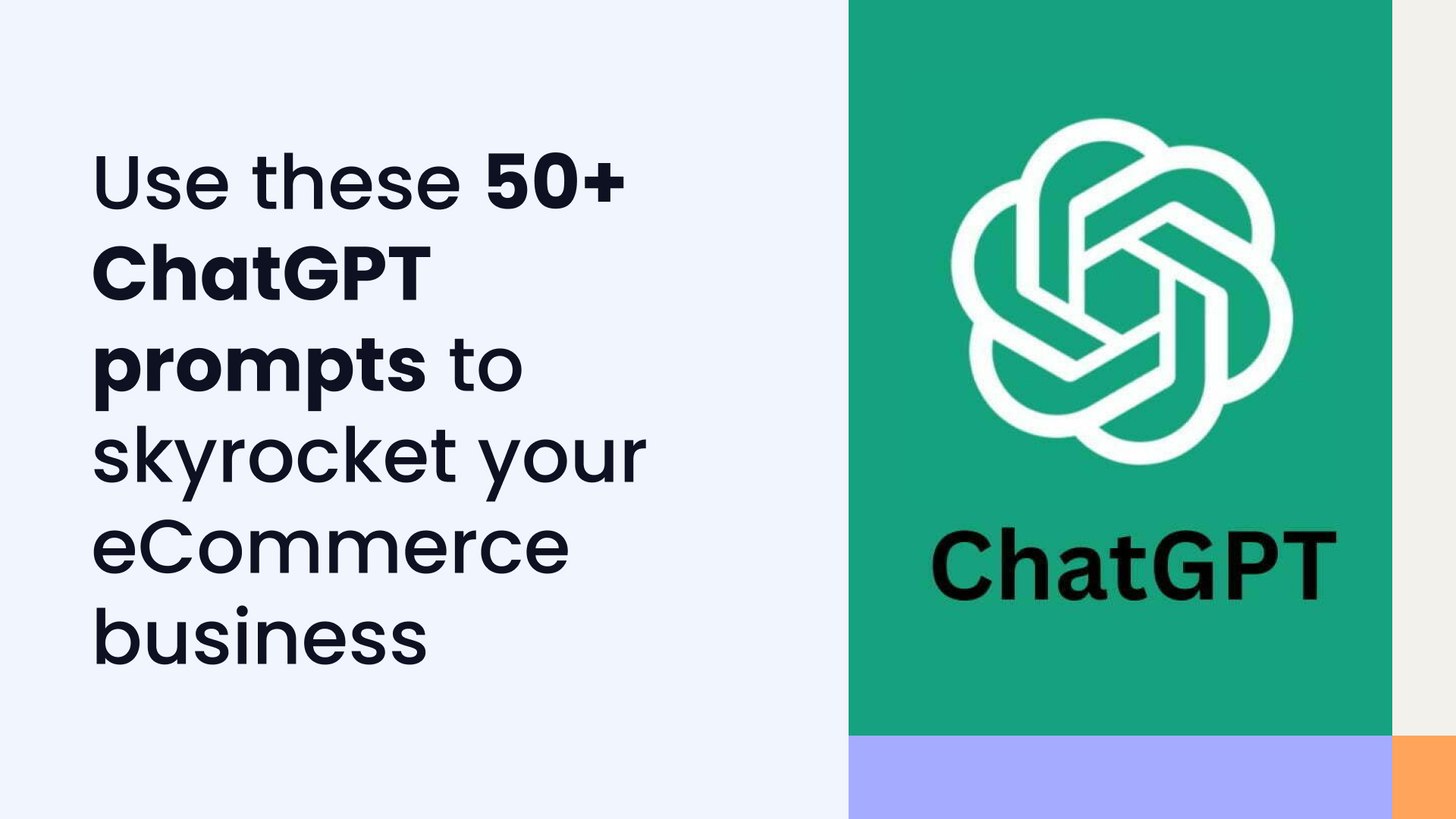 50+ ChatGPT prompts to elevate your eCommerce business - 8fig