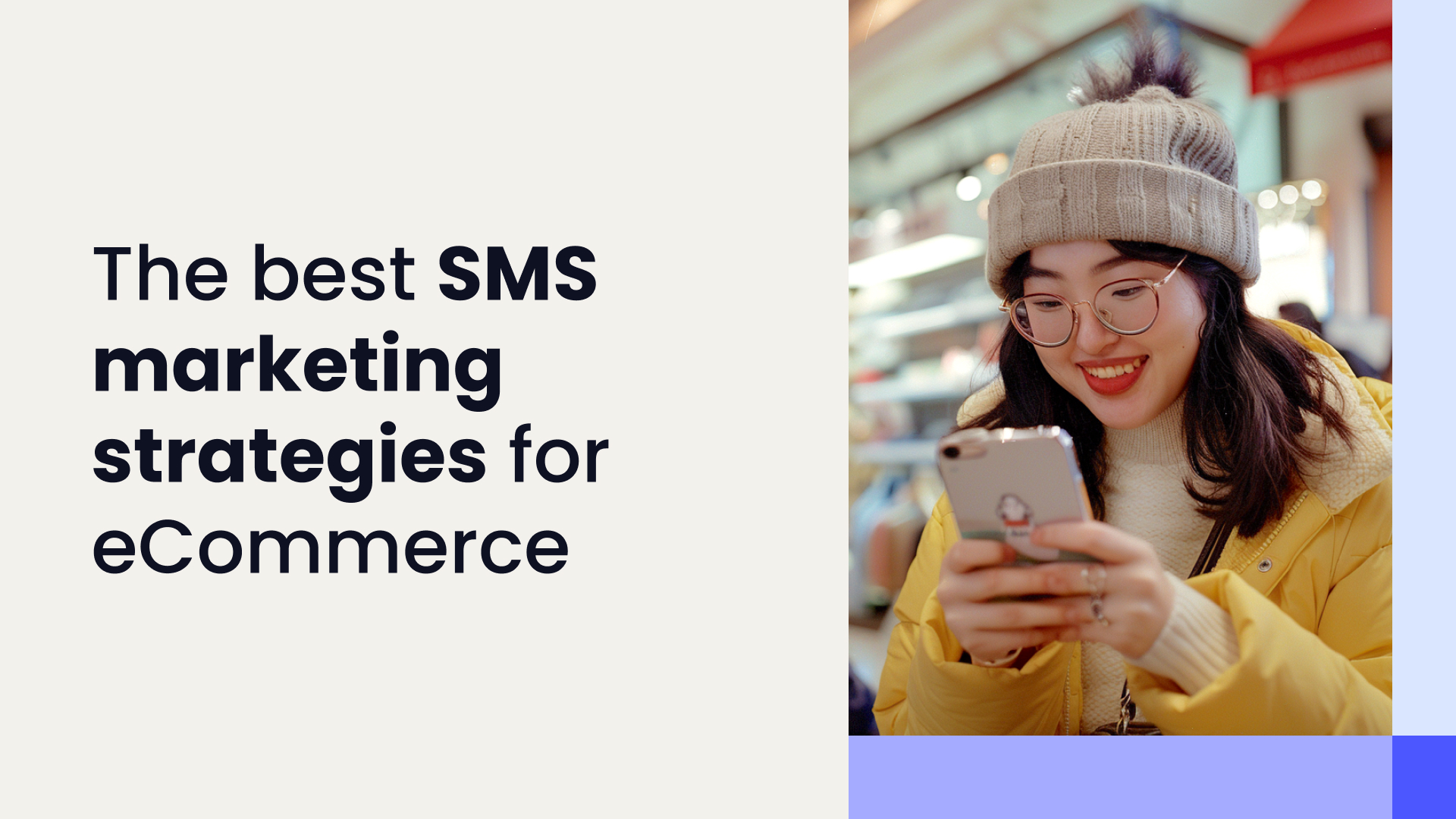 Top SMS strategies for eCommerce (Including examples) - 8fig